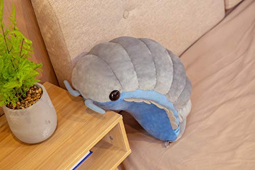 WeightedPlush Likelike Insect Plush Toys Pill Bug Stuffed Soft Animals Pillow Back Cushion Insect Doll Kids Toys Girls Boys Gift
