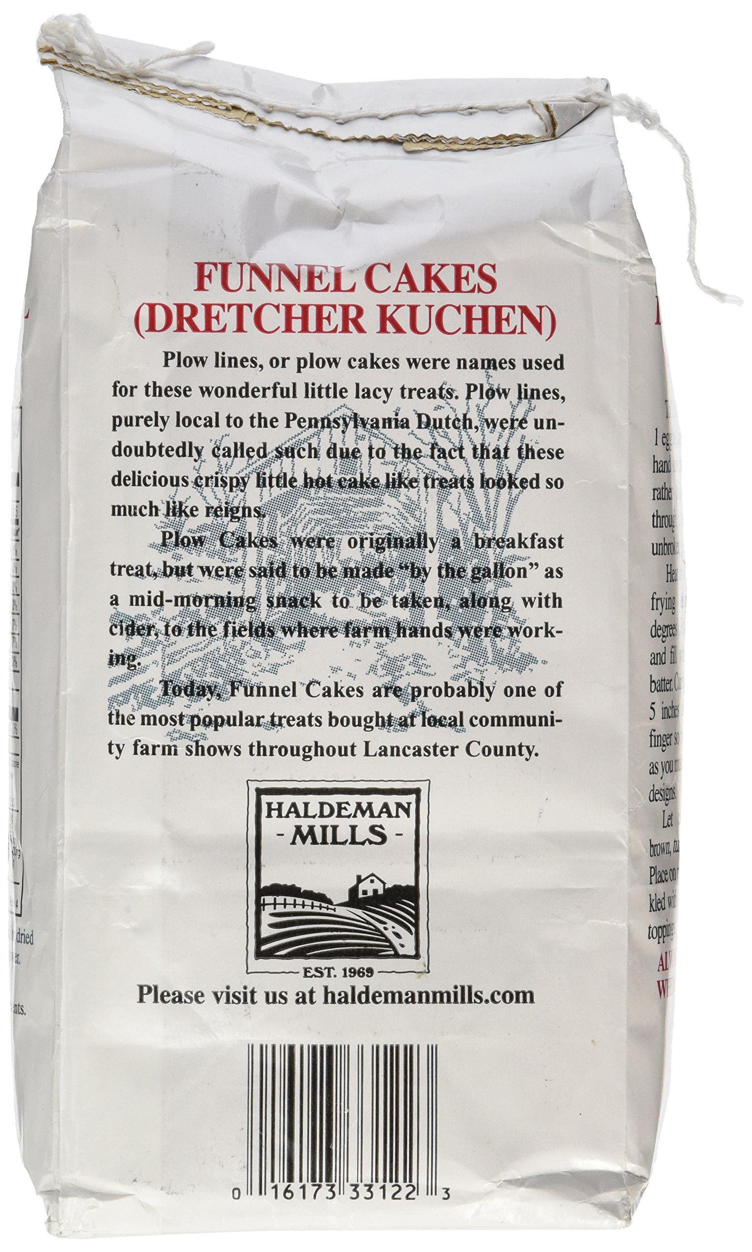 Haldeman Mills Dutch Funnel Cake Mix, 32 Ounce (Pack of 1)