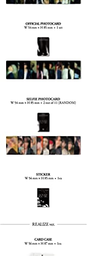 THE BOYZ BE AWAKE ROAR 8th Mini Album Platform Version Card case+Mini QR type card+Official photocard+Selfie photocard+Sticker+Tracking Sealed (SET(REACH+REALIZE+REASON))