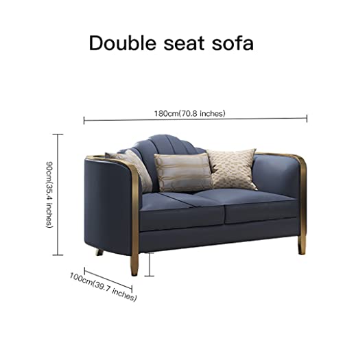 SLNFXC Home Furniture Bedroom Small Leisure Lazy Sofa Combination Living Room Leather Large Sofa