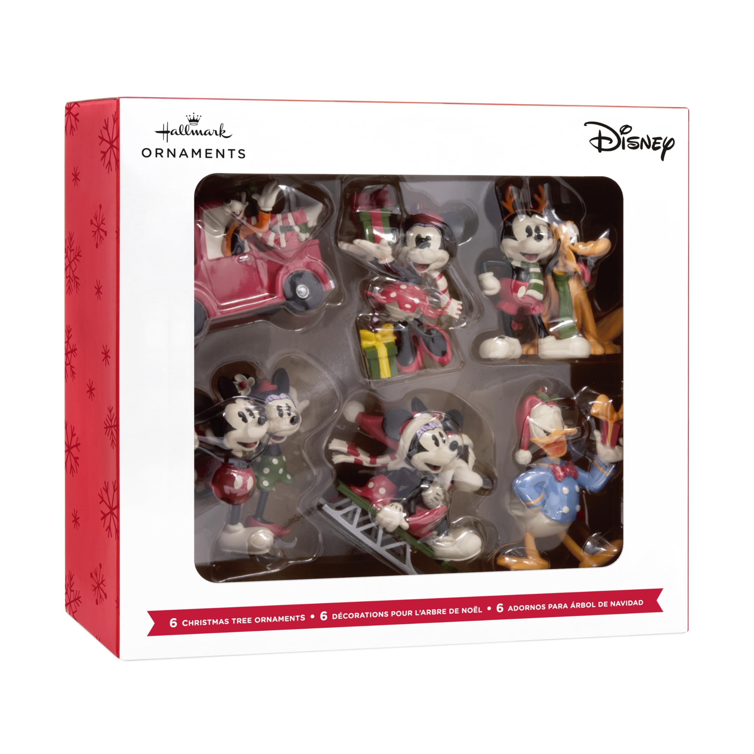 Hallmark Disney Princess Christmas Ornaments, Set of 6