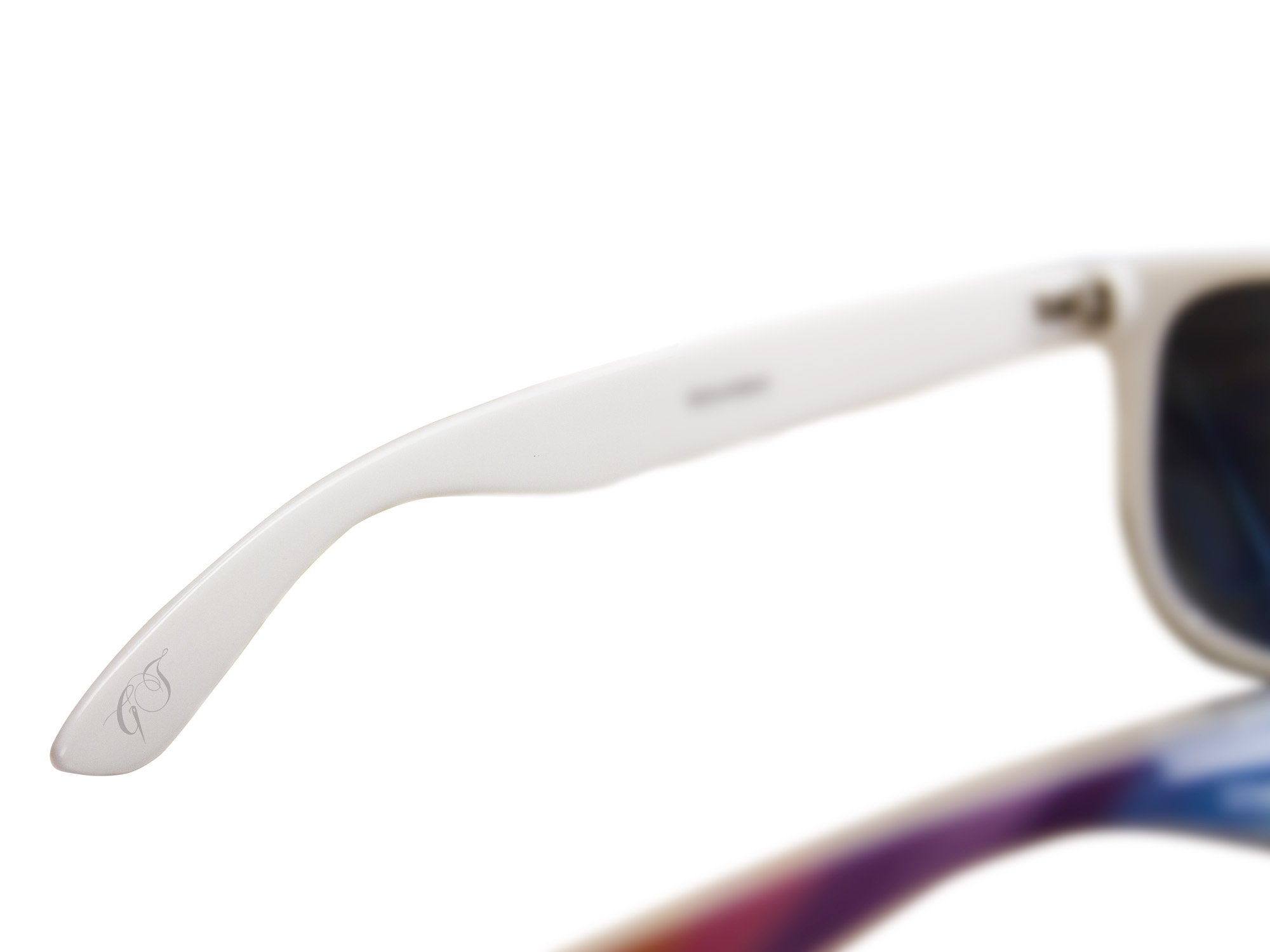 Gravity Shades Rainbow Color Rectangle Frame Sunglass