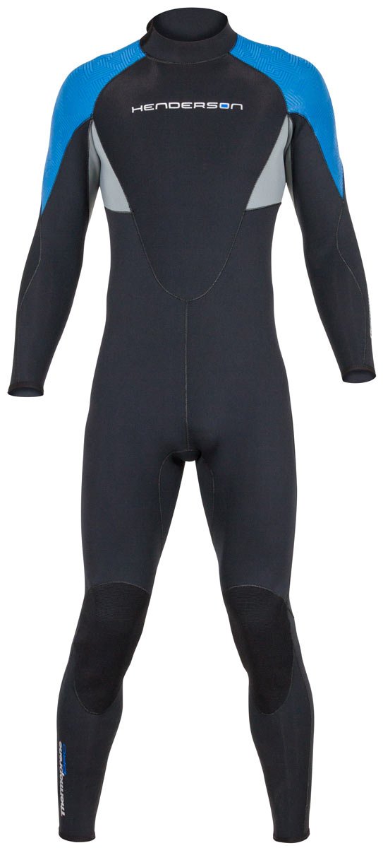 Henderson 3mm Thermoprene Pro Men’s Back Zip Jumpsuit Blue LS