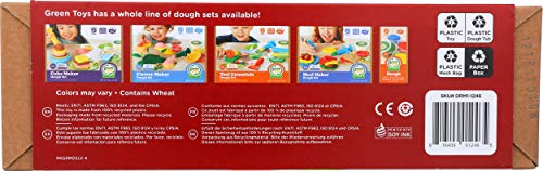 Green Toys Race Car Maker Dough Set - 12 Piece Pretend Play, Motor Skills, Creative Arts & Crafts Activity Kids Toy Set