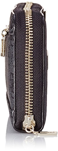 Guess Christy Large Coal Signature Zip-Around Clutch Wallet