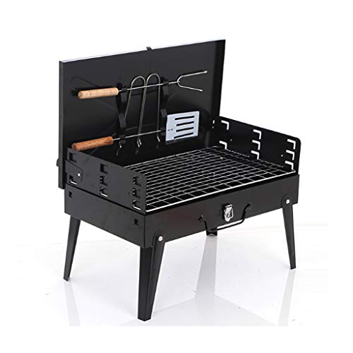 HALOU Barbecues Set Outdoor Portable Thickened Oven Outdoor Household Small Charcoal Grill