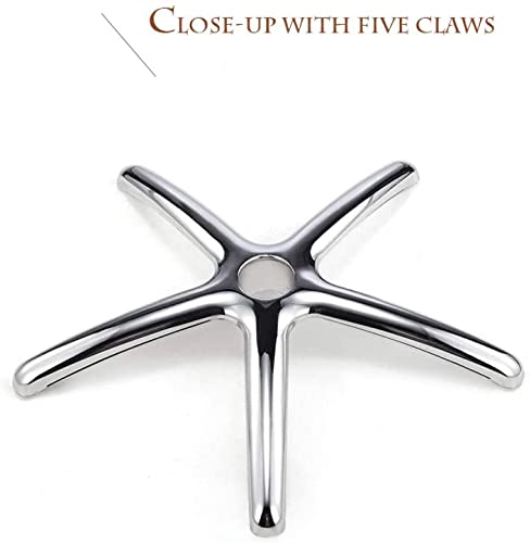 Swivel Bar Stool Eyelash Stool with Wheels,Hair Salon Stool with Silver Stainless Steel Seat,Adjustable Height 40-54 cm,Supported weight 160 Kg,Saddle Bar Stoolfor Salon Spa Massage Tattoo Hairdressin