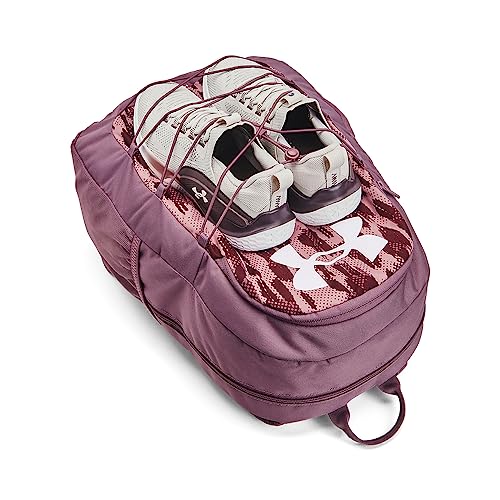 Under Armour Hustle Sport Backpack, (500) Misty Purple / / White, One Size Fits All