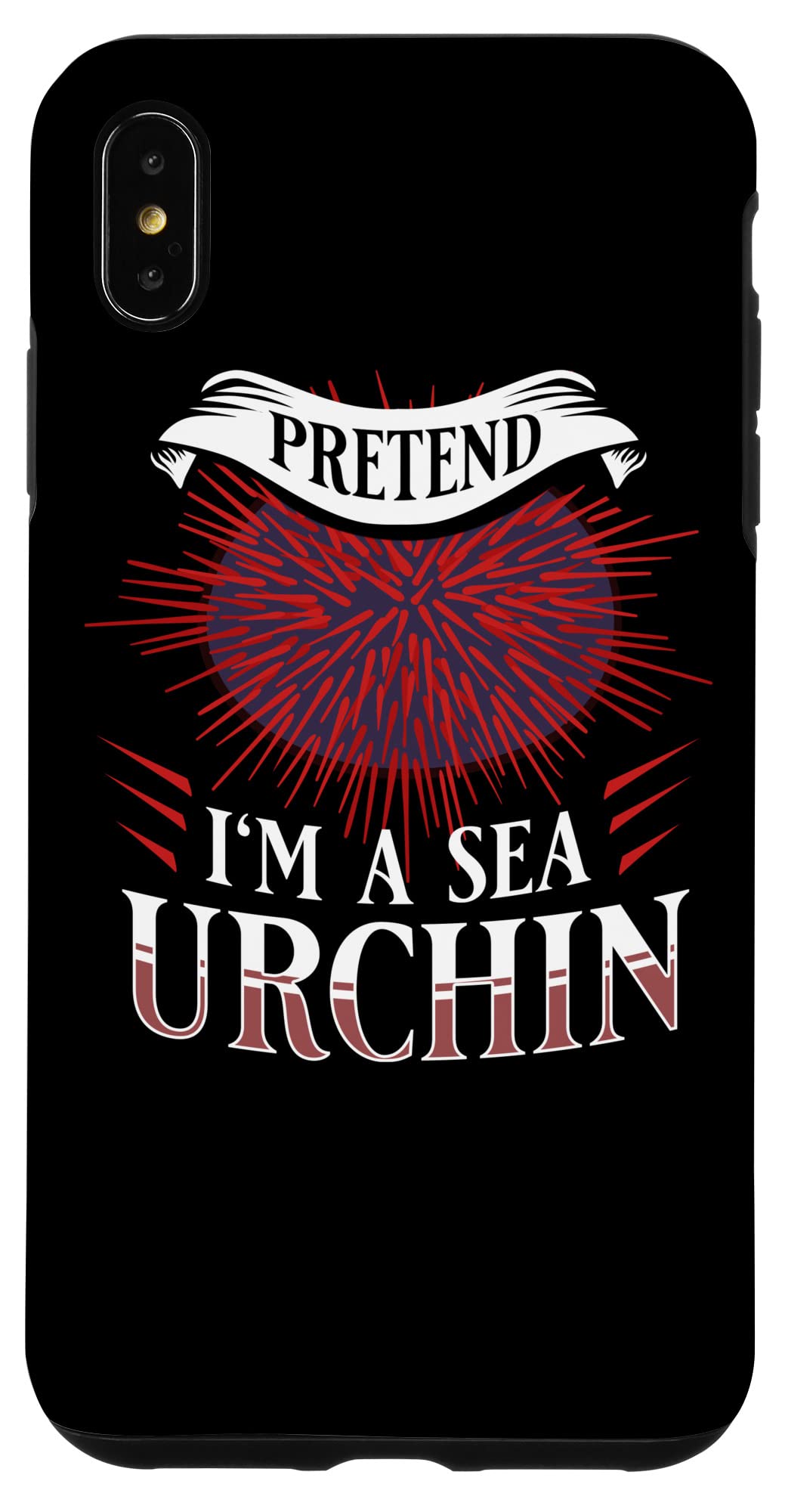 iPhone XS Max Sea Urchin Uni Food Japan Shell Case