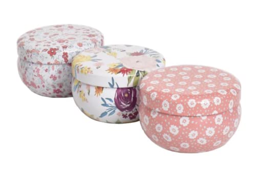 The Pioneer Woman 3-Piece Baked Goods Collection Tin Candles Set, Cranberry Chutney, French Toast, and Gingerbread & Spice, 4.95 oz