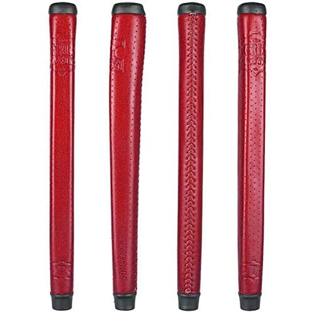 GRIP MASTER The Signature Series Cabretta Putter Grip Tour Pistol fits Scotty Cameron (Red)