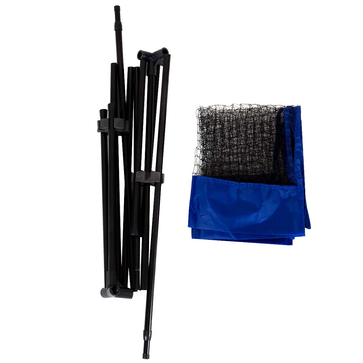 Gymax Badminton Net, 10β x 5β Portable Badminton Net Adjustable Height Beach Tennis Volleyball Net with Carring Bag, for Competition Training (10β x 5β)