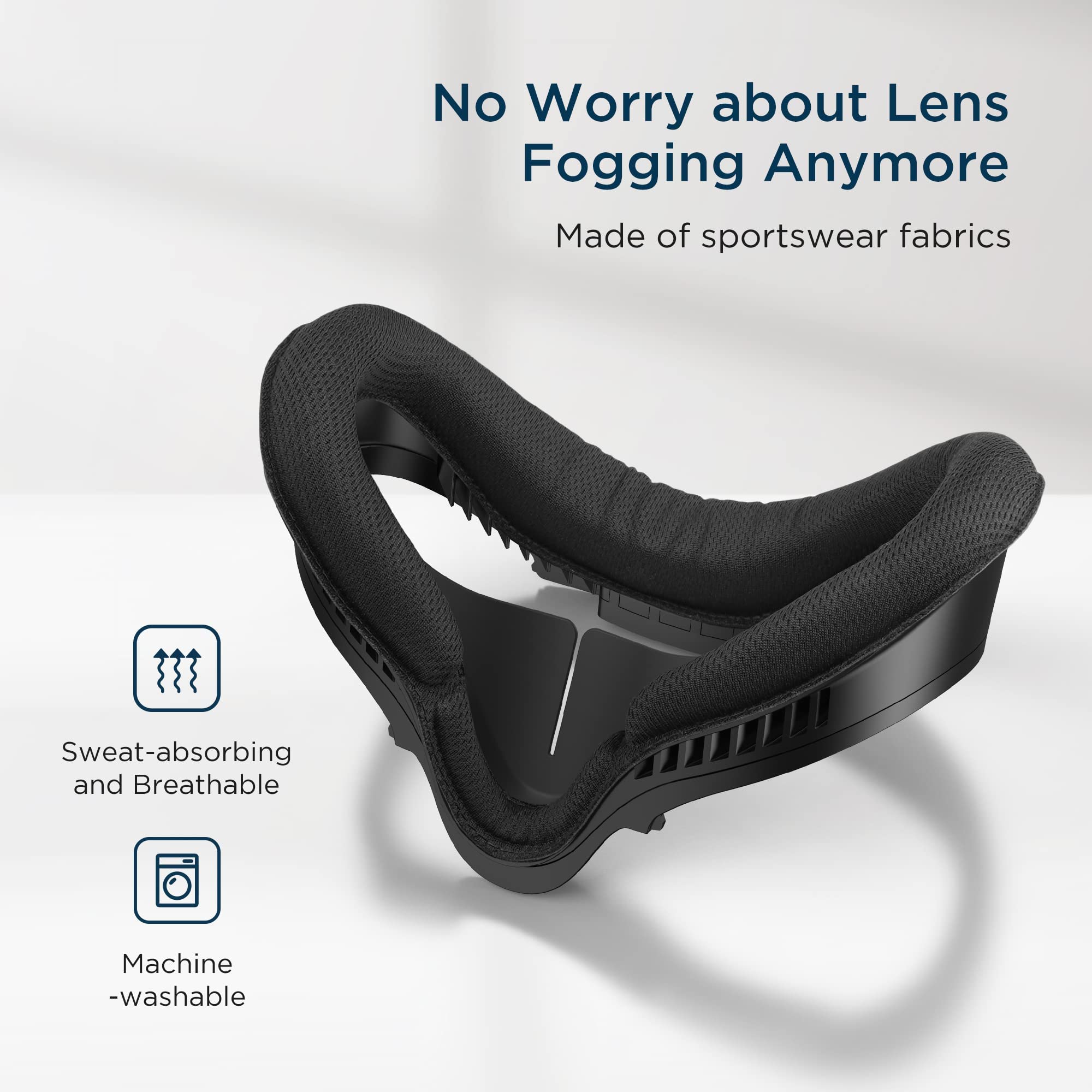 KIWI design Fitness Facial Interface and VR Weight Dumbbell for Quest 2 Accessories