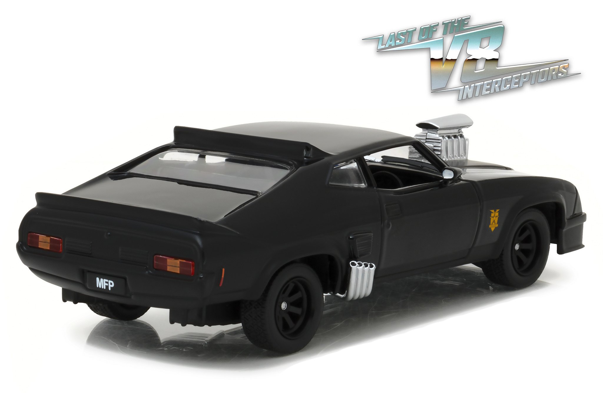 Greenlight Collectibles β Ford Falcon XB Interceptor β Madmax Collectible, 84051 GRW Car, Black