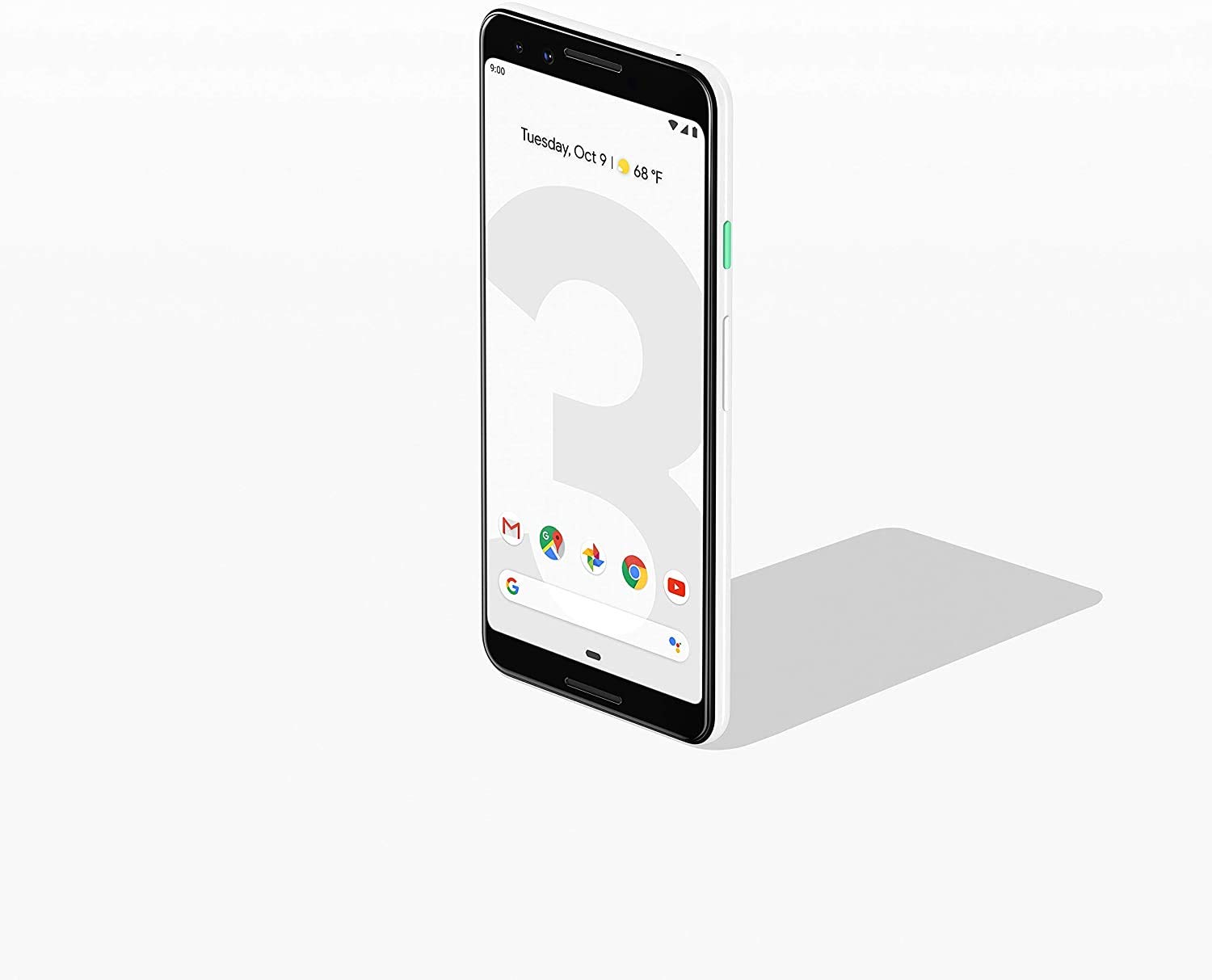 Google Pixel 3 Smartphone (G013A) GSM Unlocked + Verizon - 128GB / White (Renewed)