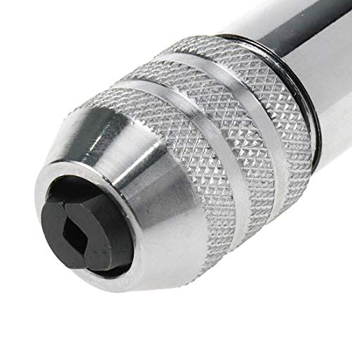 Rannb Ratchet Tap Wrench Adjustable T-Handle Tap Wrench Capacity Range M5-M12