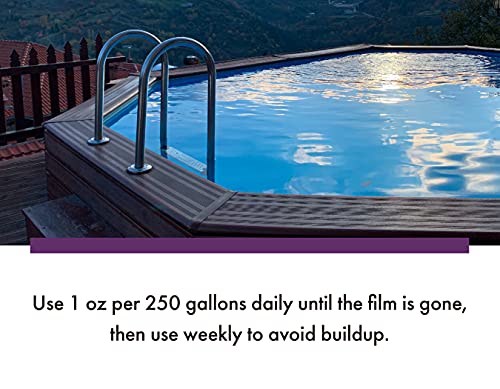 Spa & Hot Tub Enzymes - Quart - Prevents Scum Lines & Odors in Hot Tub & Spa Water, Breaks Down Oil, Lotion and Other Organics
