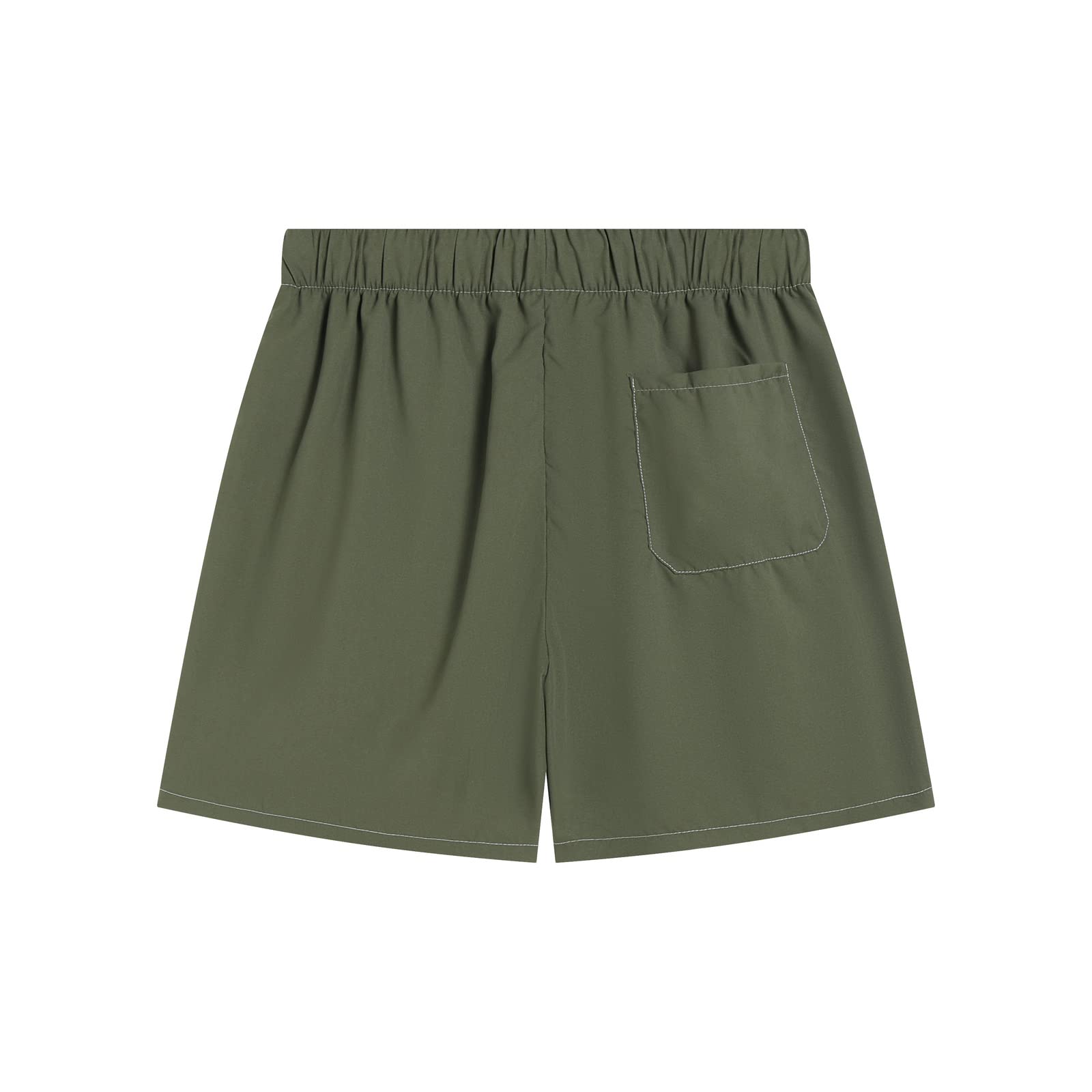 Guliorts Men's Dissolving Swim Trunks Birthday Prank Shorts Funny Gift for Brother Boyfriend Bachelor Beach Party in The Swimming Pool Army Green M