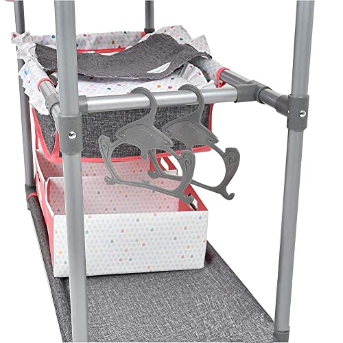 Hauck Twin Doll Play Set (Doll Not Included) Doll Stroller For Kids Play NEW