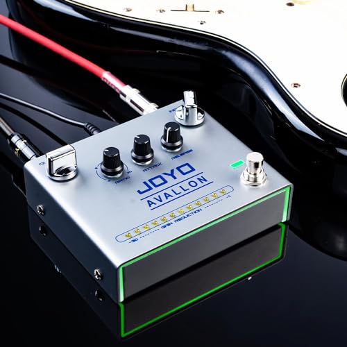 JOYO Distortion Guitar Effect Pedal with Selectable MOSFET & FAT Clipping Thick Boost Distortion - True Bypass (SPLINTER JF-21)