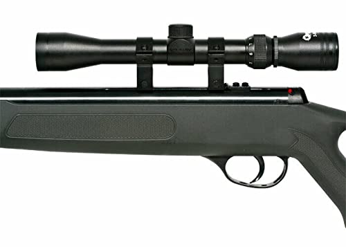 Hatsan Edge .22 Cal 1000 FPS / 21 FPE - Brake Barrel Air Rifle .22 Caliber w/ 3-9X32 Scope, QuietEnergy (QE) & Spring Piston | Small & Medium Game air Gun + Wearable4U 250x Pellets Bundle