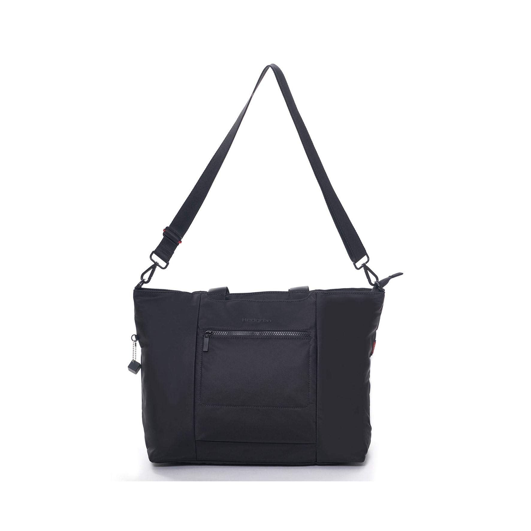 Hedgren Swing Large Tote Bag, Removable Shoulder Strap, Rfid Shoulder Bag, Black