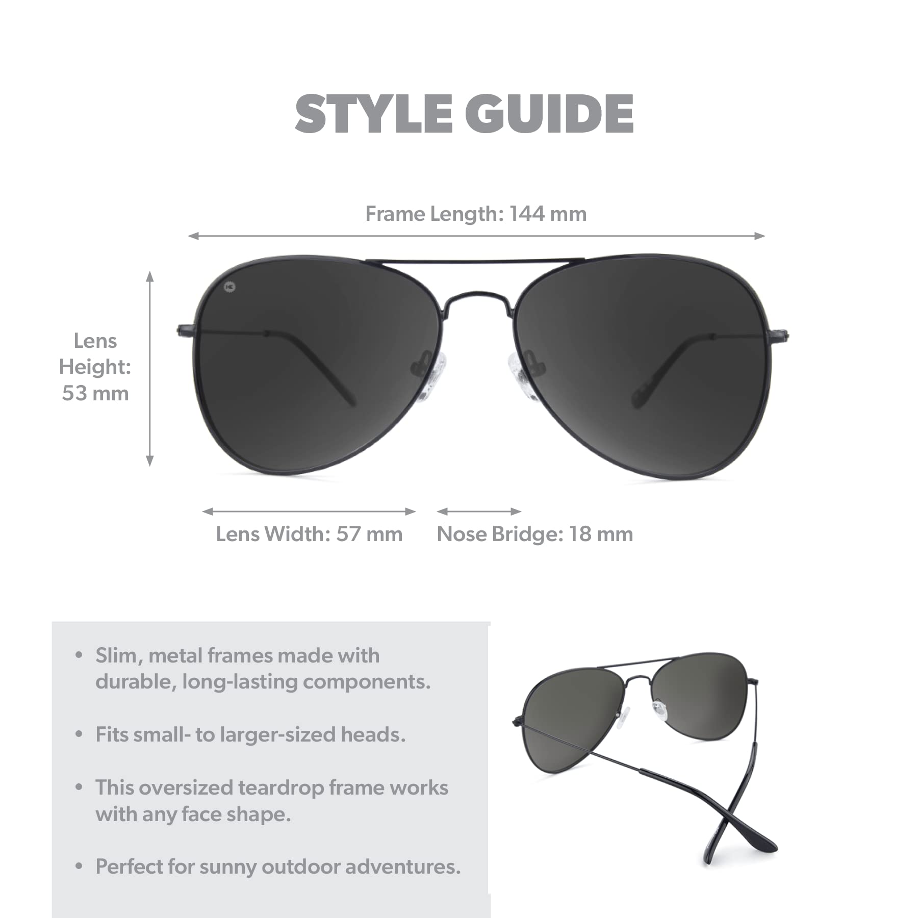 Knockaround Mile Highs Polarized Sunglasses - Aviator Sunglasses with Full UV400 Protection & Impact Resistant Lenses, Vegas Velour Brown