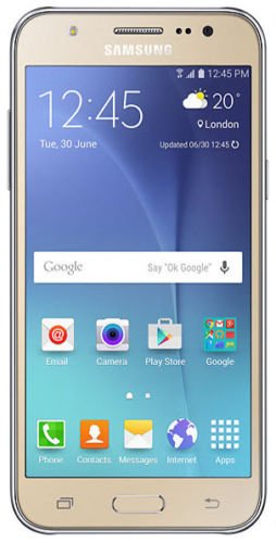 Samsung Galaxy J7 (16GB) J700F - 5.5" Dual SIM Unlocked Smartphone, International Model (Gold)