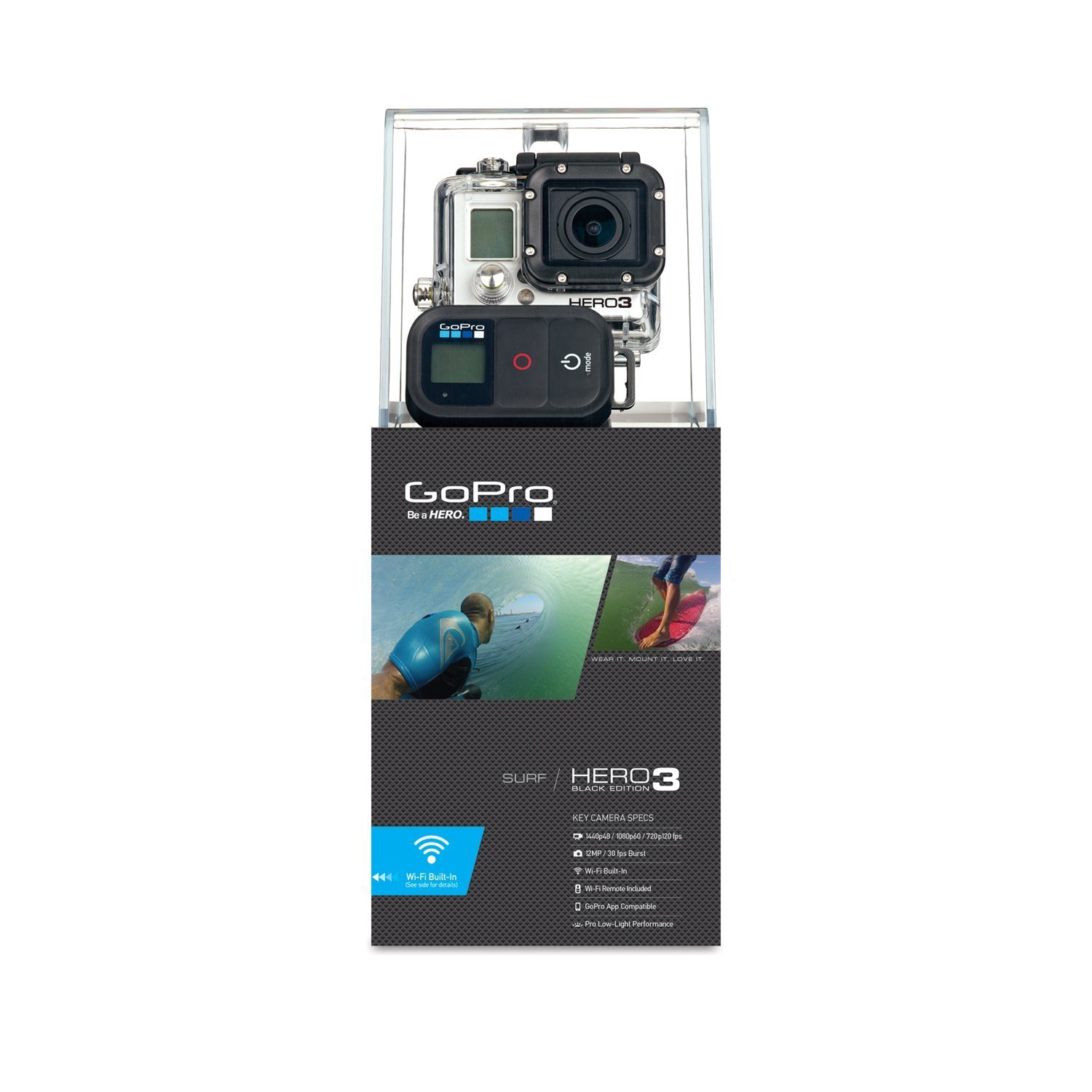 GoPro CHDMX-301 Camera HD HERO3 Black Edition Motorsports
