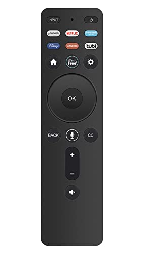 XRT260 Voice Remote w Mic Remote Control Replacement for Vizio 4K HDR Smart TV V Series M Series D Series P Series with 6 Shortcut App Keys