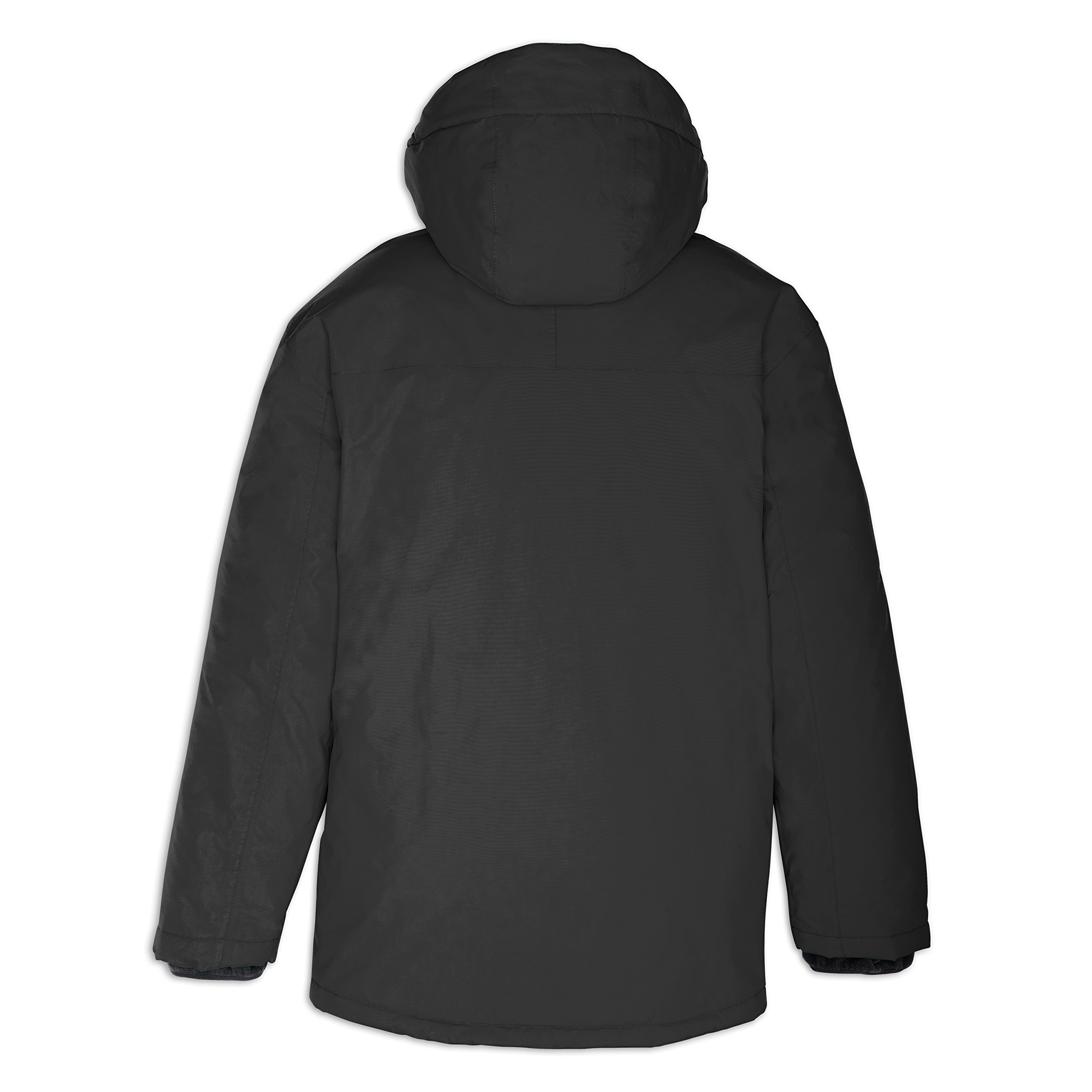 High Sierra Men's Alta Insulated Interchange Jacket, X-Large, Black