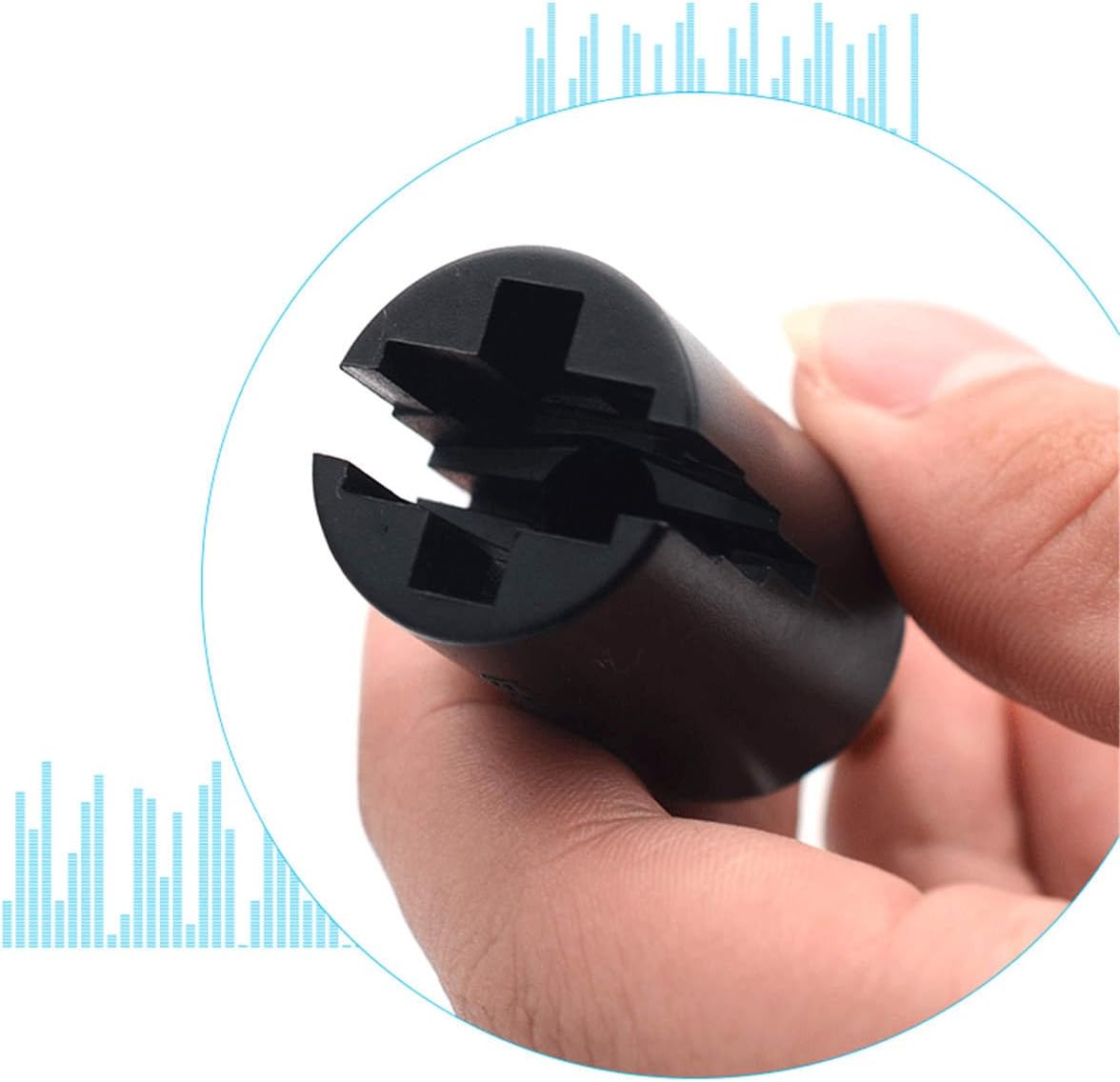 Hexagonal Drill Bit Tuning Peg Winder For Electric Acoustic Guitar Bass String Change Maintenance, Attaches to Power Screwdriver or Power Drill