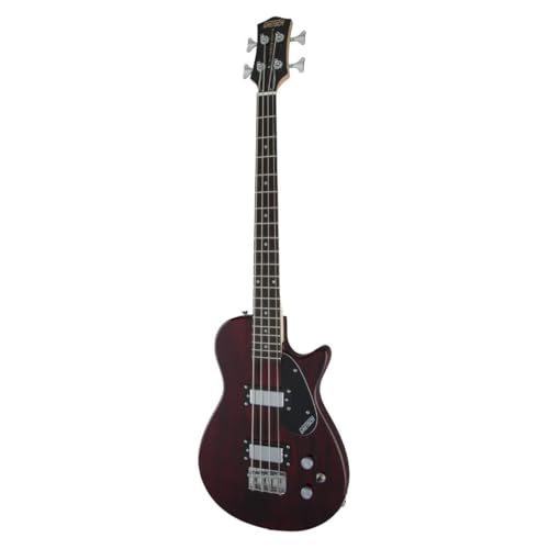 Gretsch G2220 Electromatic Junior Jet Bass II Short-Scale 4-String Right-Handed Guitar with Basswood Body (Walnut Stain)