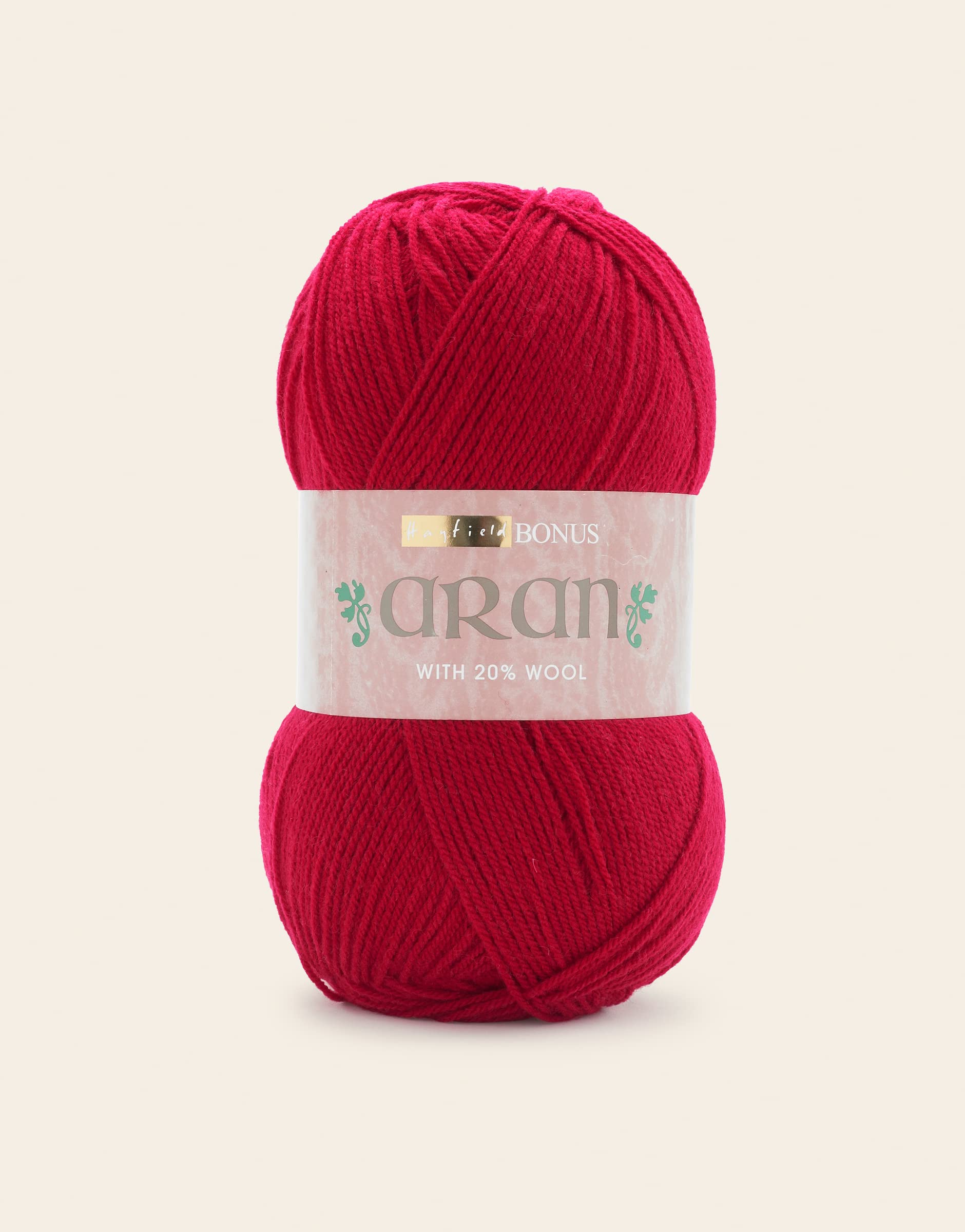 Hayfield Bonus Aran with Wool, Cherry (950) by Sirdar