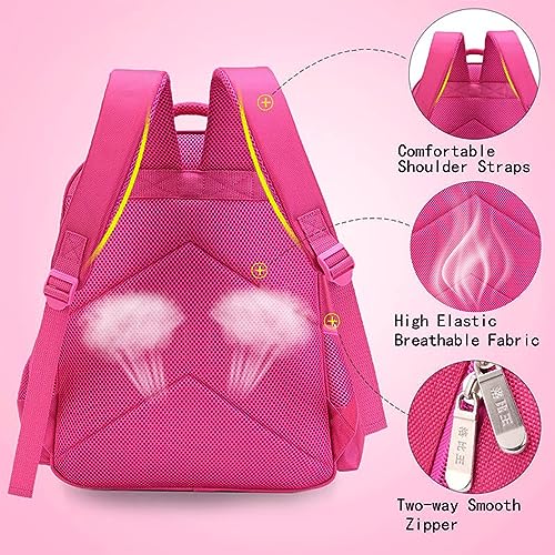 YQSGT New Encanto Backpack, Pink Encanto Backpack Boy Girl Cartoon School Bag Sandwich School Travel Bag