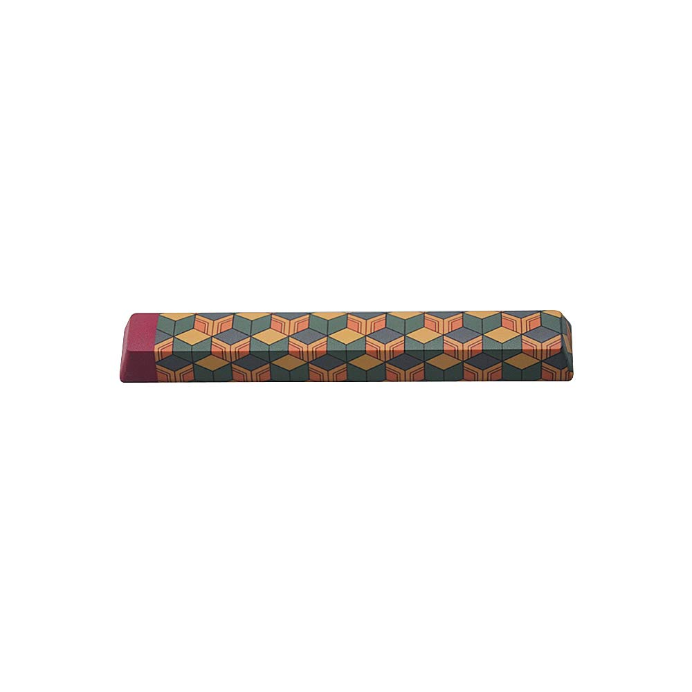 Hidetaka Kamado Tanjirou Nezuko Agatsuma Zenitsu Custom Gaming Keycaps PBT Spacebar Keycap for Cherry RGB MX Mechanical Gaming Keyboards with Key Puller (Tomioka Giyuu 2)