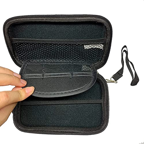 Rymfry Hard Case Travel Carrying Bag Protector Colorful Replacement for 3DS NDSi NDSL for Gameboy GBA GBC (Dark Blue)