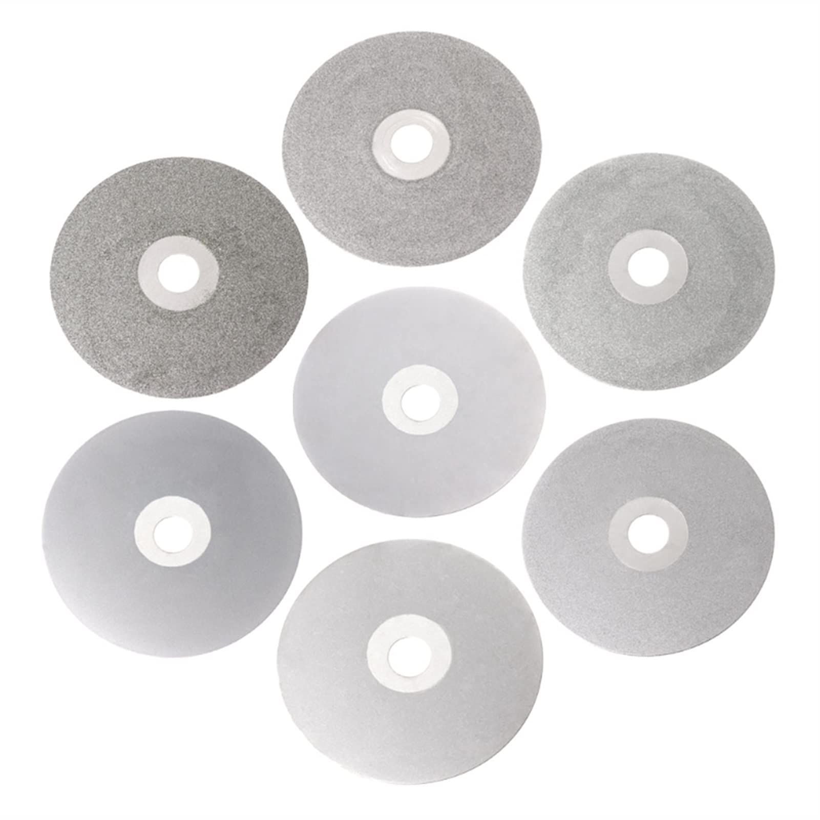Grit Grinding Wheels Blades 4" 100mm 80-2000# Diamond Coated Flat Lap Wheel Lapidary Polishing Grinding Disc Abrasive Wheels Discs (Size : 800Grit, Color : 100)