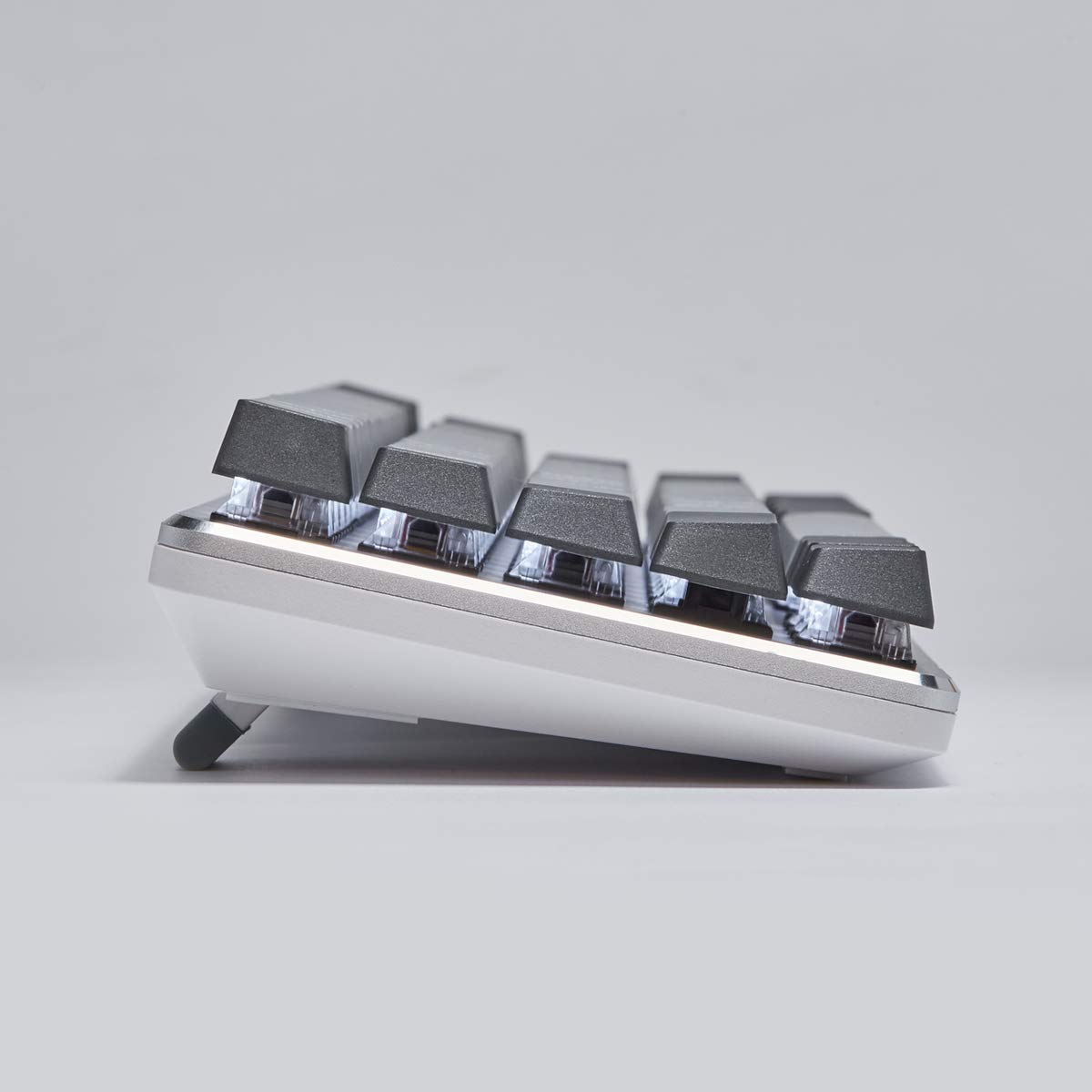 Happy Deals 20% Discount Off Mechanical Gaming Keyboard Brown Switch Wired/Wireless Bluetooth Keyboard 68-keys Mini Design(60%) Gateron Switch PBT Keycaps Grey Combo Color for Gaming/Office Magicforce