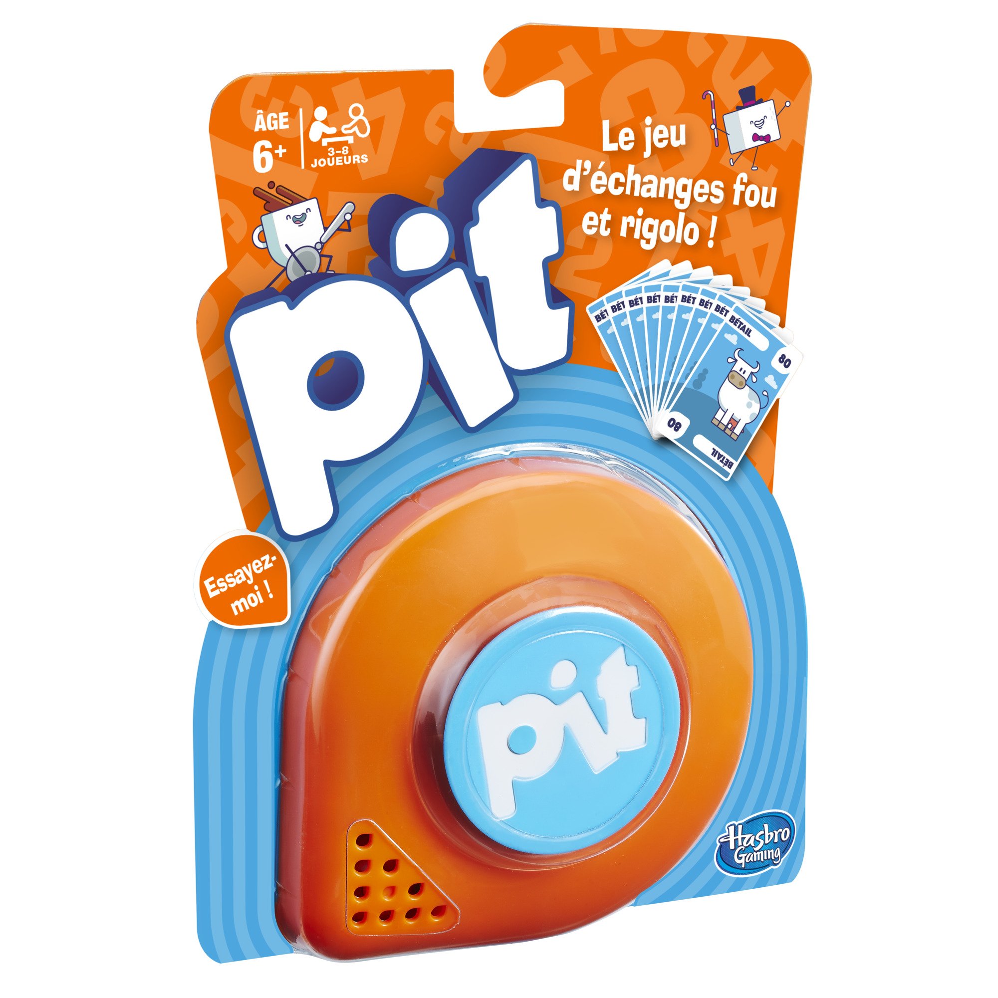 Hasbro Gaming – Pit Card Game, e0890