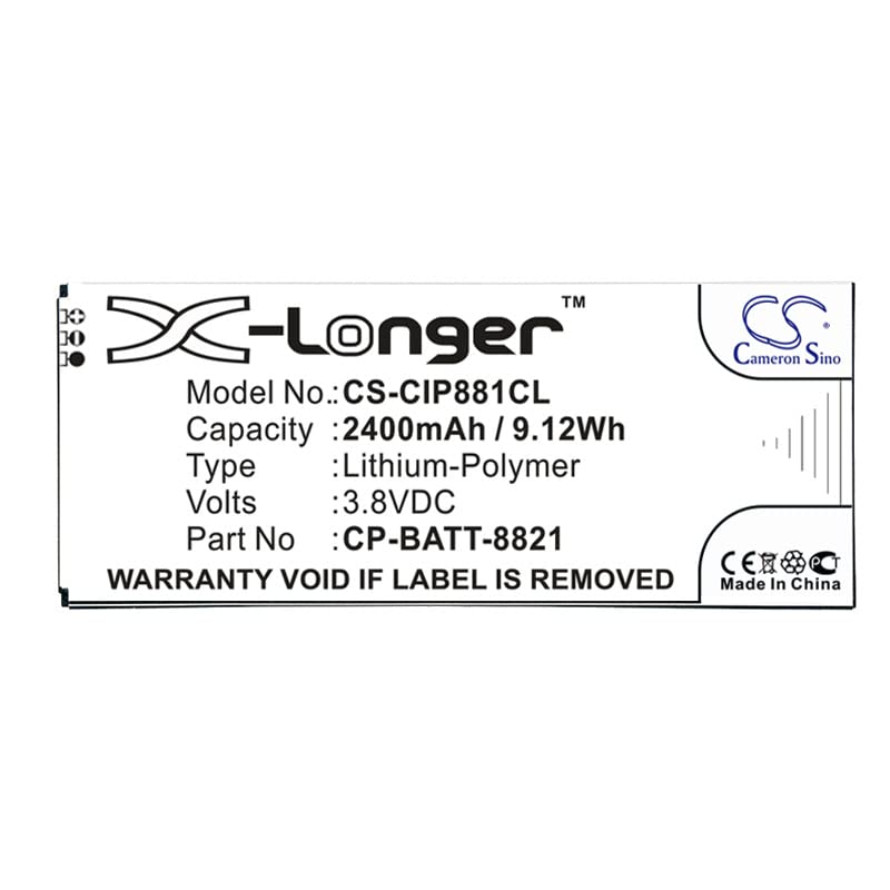 SPANN Battery Replacement for Cisco 8800, Part No: 74-102376-01, CP-BATT-8821, GP-S10-374192-010H 3.8V