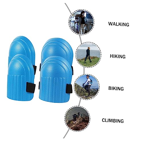 Vaguelly 2 Pairs Knee Pads Gel Knee Pads for Men Lightweight Work Pants Mens Lightweight Cargo Pants Work Supply Household Work Kneepads Thick Straps Household Garden Kneepad Man Adjustable