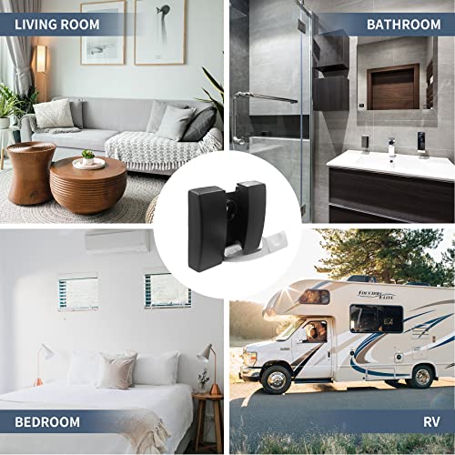 Rise age Folding Hideaway Coat Hooks, Heavy Duty Wall Hooks Retractable Hooks for Hanging Coat, Cup, Clothes, Scarf, Bags, Keys, Hats, Towel (Sliver 3 Pcs)