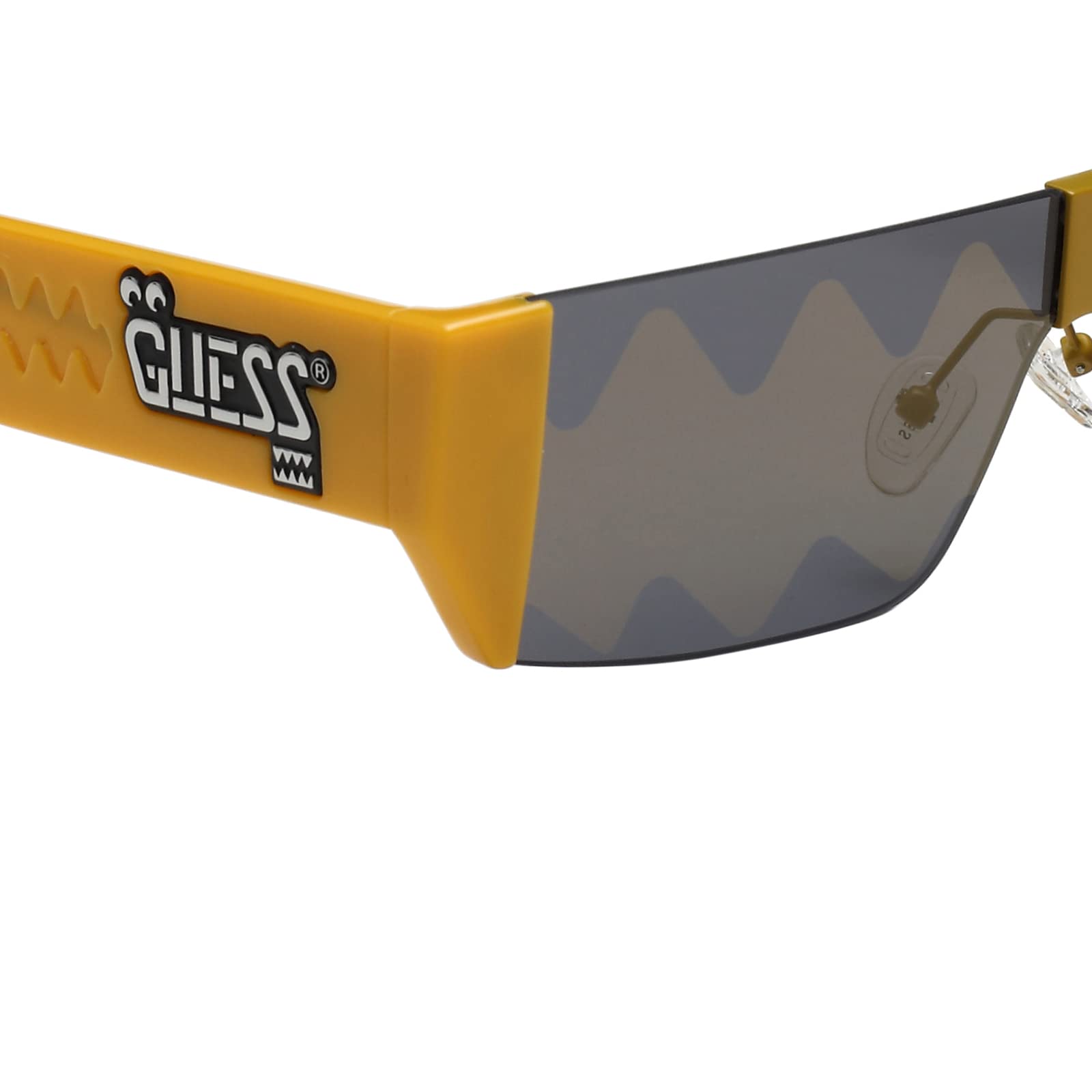 GUESS Men's x J Balvin Rimless Logo Sunglasses