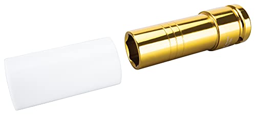 Performance Tool W32924 1/2-Inch Impact Drive 19mm/3/4 Thin Wall Socket , Gold