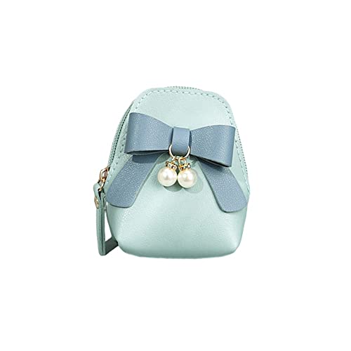 Tomcrazy Bow Tie Mini Pouch for AirPods Pro 2nd, 1st 3 / Galaxy Buds/Airtag/Access Cards, Mini Coin Purse Pendant Storage Bag for Sony LinkBuds S WF-L900 WF-1000XM4 Ambie AM-TW01 Earbuds Case (#2)