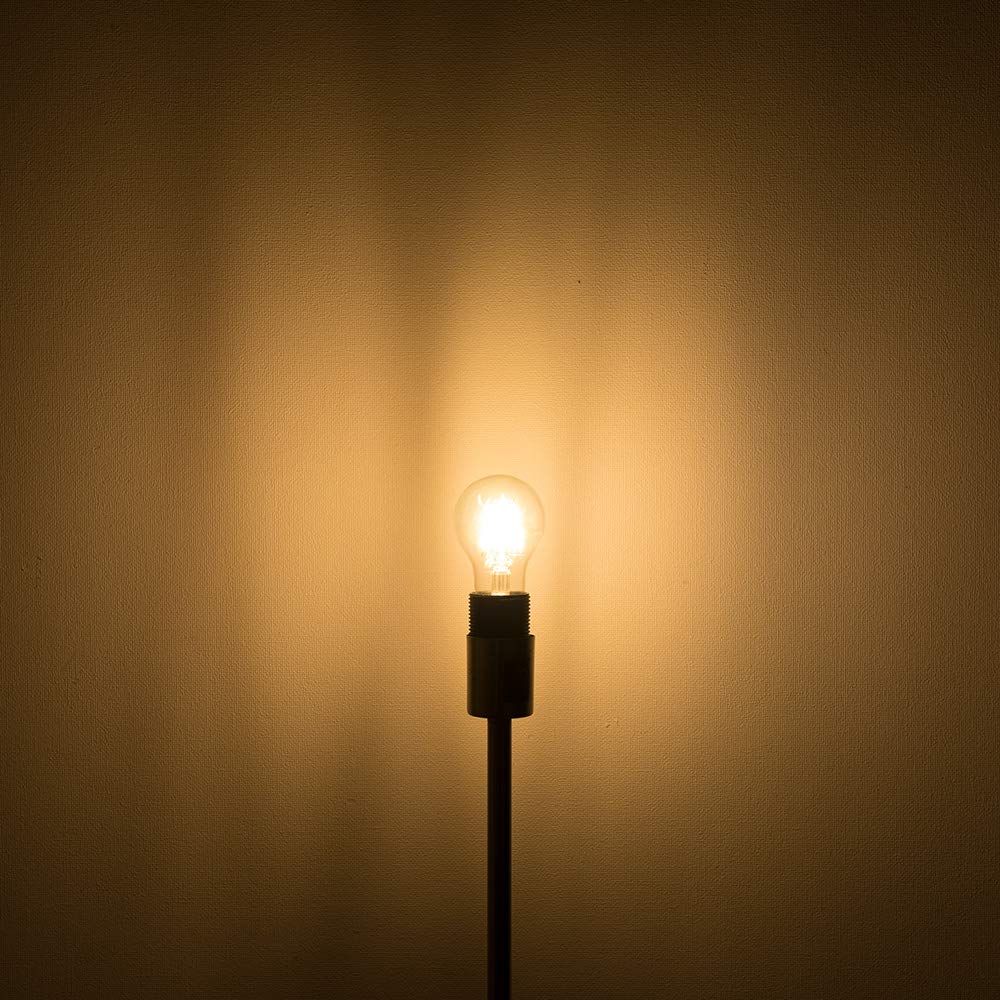 Haian 12V LED Bulb 7W 700Lm E26/E27 Standard Base 60W Equivalent 12 Volt Low Voltage Lights AC/DC 12-24V A19 Lamp,Warm White 3000K,Off Grid Solar Battery System Lighting,RV,Marine LED Lights,6 Pack