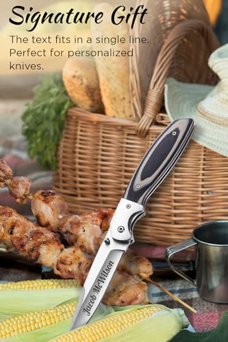 Grand Way Customized pocket Knife – Customized Gifts – Men’s Unique Knife for Him – Best Custom Knives – Cool Engraved Present for Husband Boyfriend – Gift for Birthday 04003 PS