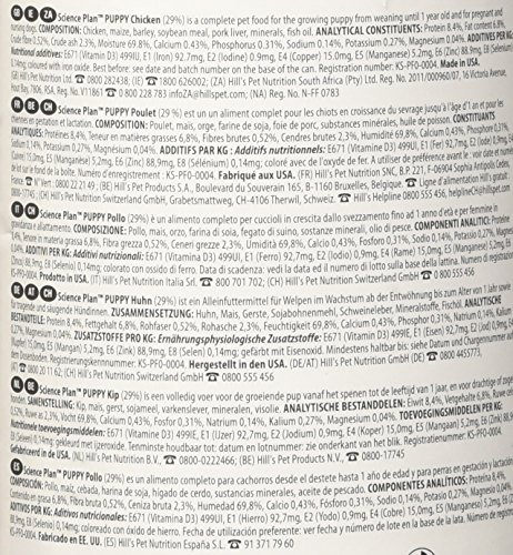 Hills Science Plan Puppy Healthy Development 12x370g Chicken (Wet)