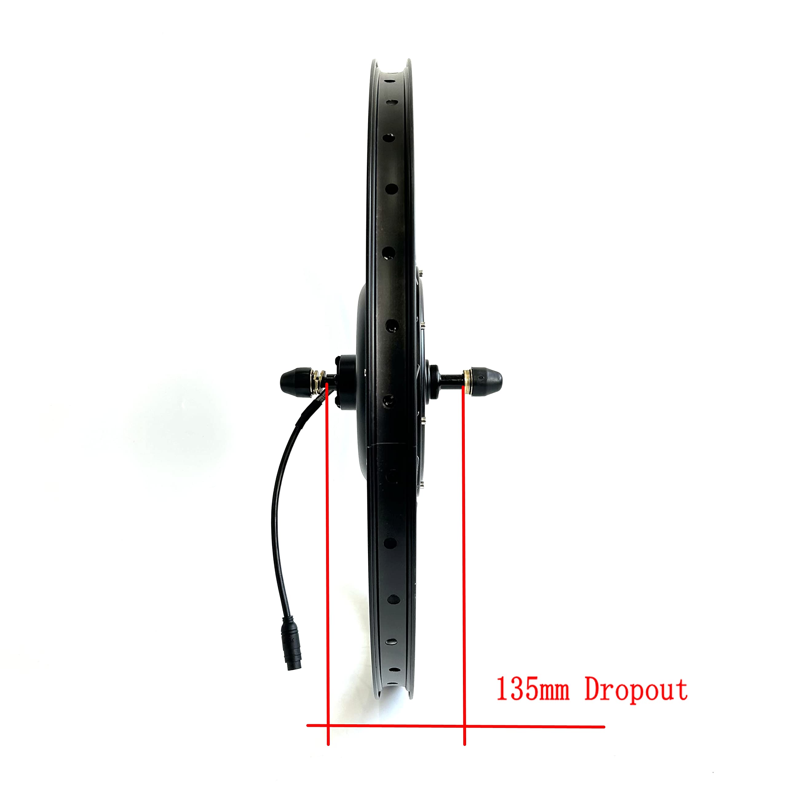 Higo 48V1000W Electric Bicycle Hub Motor Kit Rear Drive with TFT Color Display E-Bike Conversion Kit Waterproof Engine Set